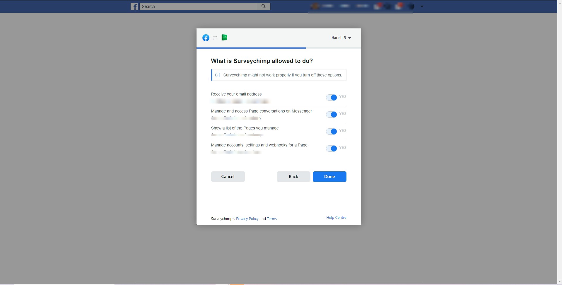 Facebook Messenger – Survey Maker Pro