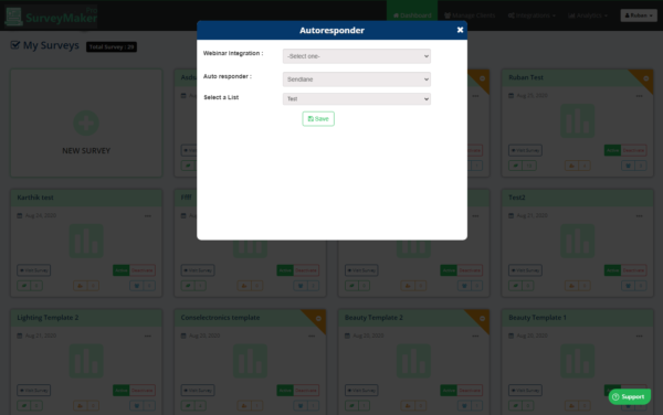 Sendlane – Survey Maker Pro